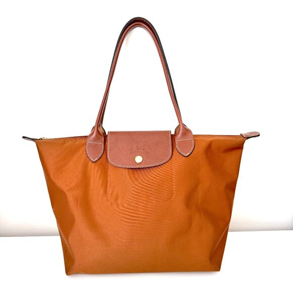 Longchamp | Bags | Longchamp Medium Le Pliage Nylon Shoulder Tote ...